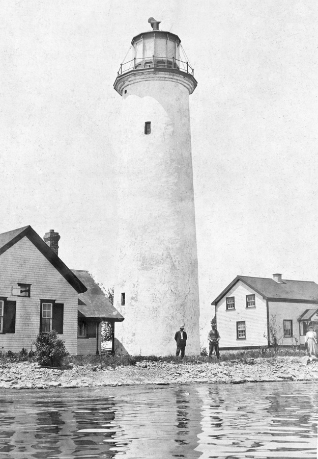 False Ducks (1967) Lighthouse, Ontario Canada at Lighthousefriends.com