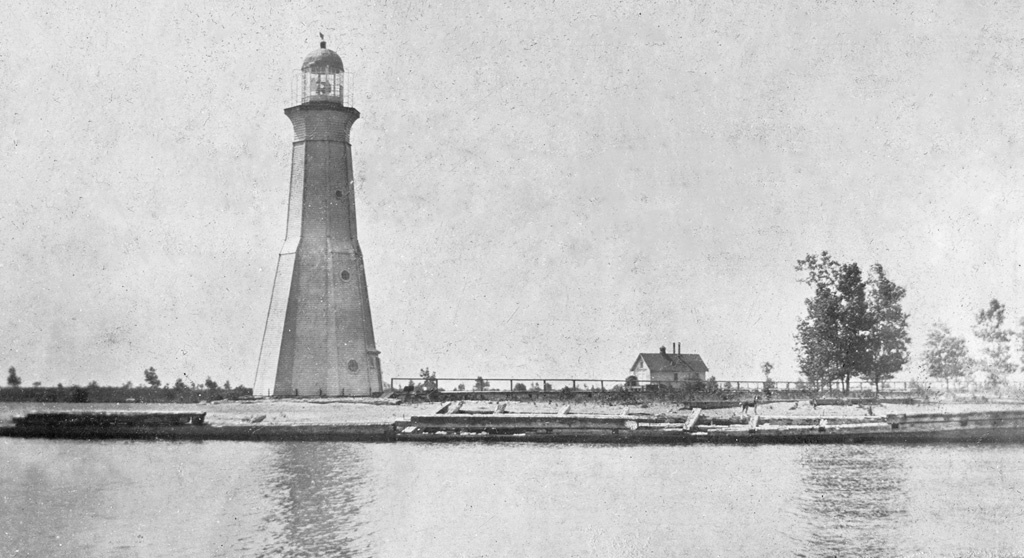 Long Point Lighthouse, Ontario Canada at Lighthousefriends.com