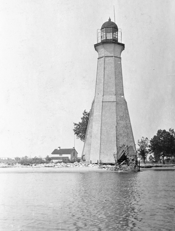 Long Point Lighthouse, Ontario Canada at Lighthousefriends.com