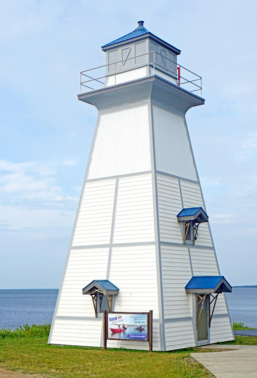 Pointe à Brideau Range Rear Lighthouse, New Brunswick Canada at ...