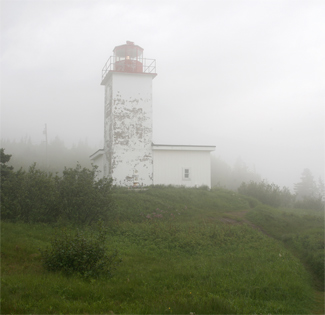 Quaco Head Lighthouse, New Brunswick Canada at Lighthousefriends.com