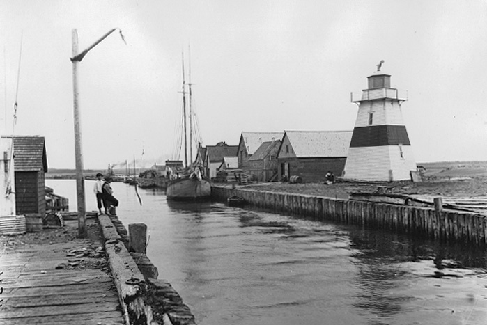 Big Tignish Lighthouse, Prince Edward Island Canada at ...