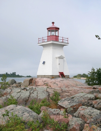 Killarney Northwest Lighthouse, Ontario Canada at Lighthousefriends.com