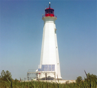 Long Point Lighthouse, Ontario Canada at Lighthousefriends.com