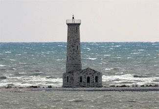 Mohawk Island Lighthouse, Ontario Canada at Lighthousefriends.com