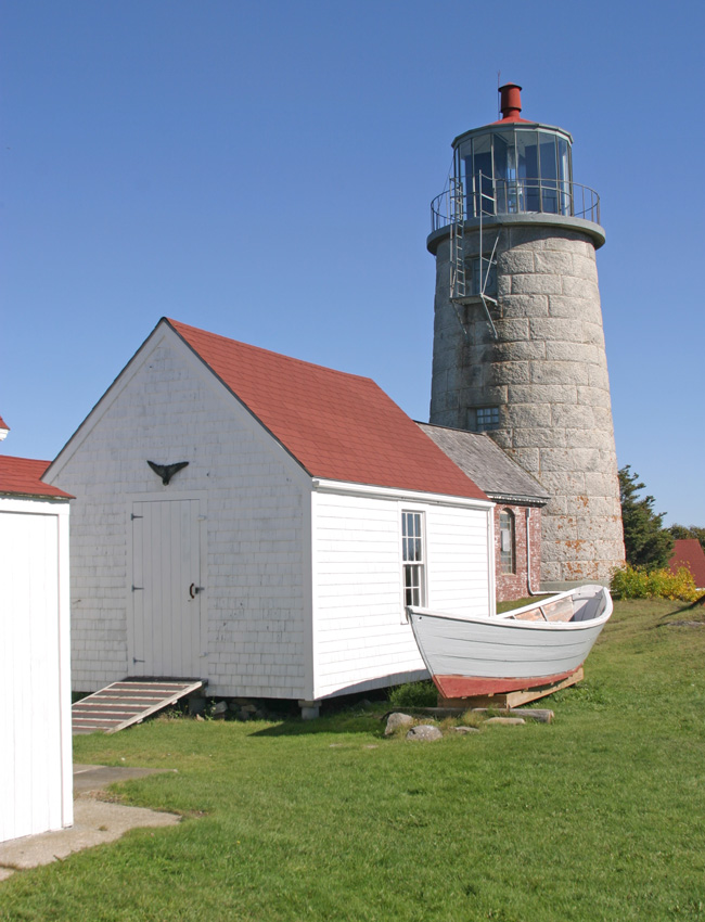 Monhegan Island Lighthouse, Maine at Lighthousefriends.com